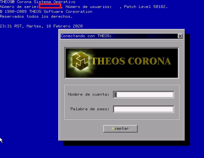 Virtualización de THEOS Corona - MainMind